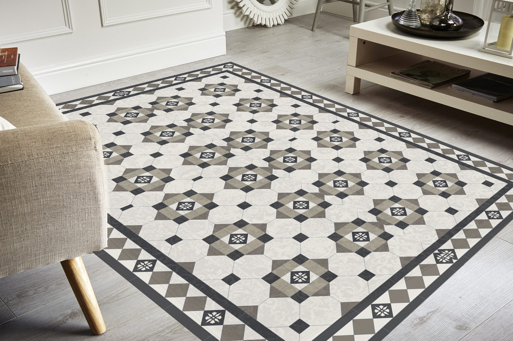 Stoneware Mosaic Carpets - elegantia