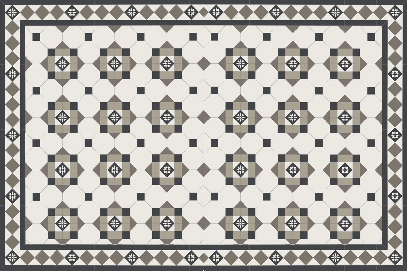 Stoneware Mosaic Carpets - elegantia